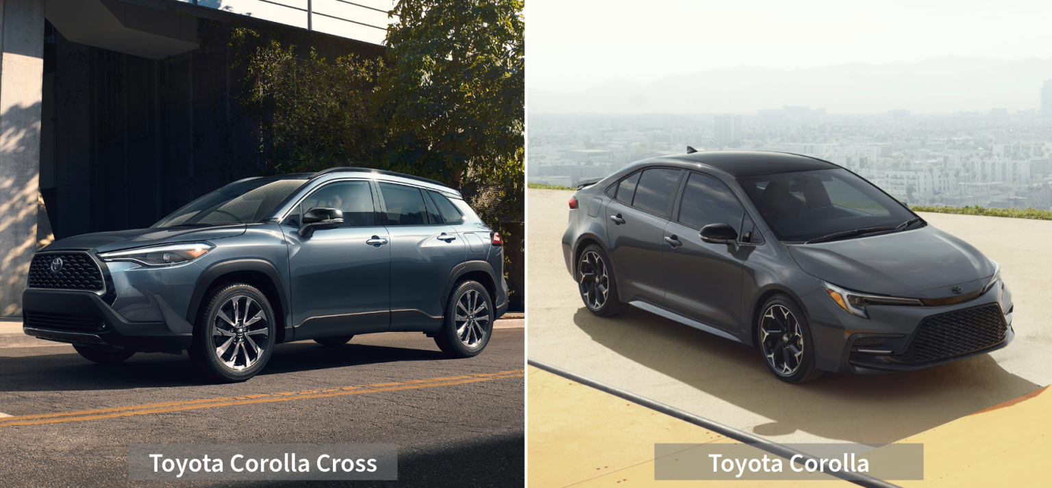 Toyota Corolla vs. Corolla Cross: What’s the Difference? – Family ...